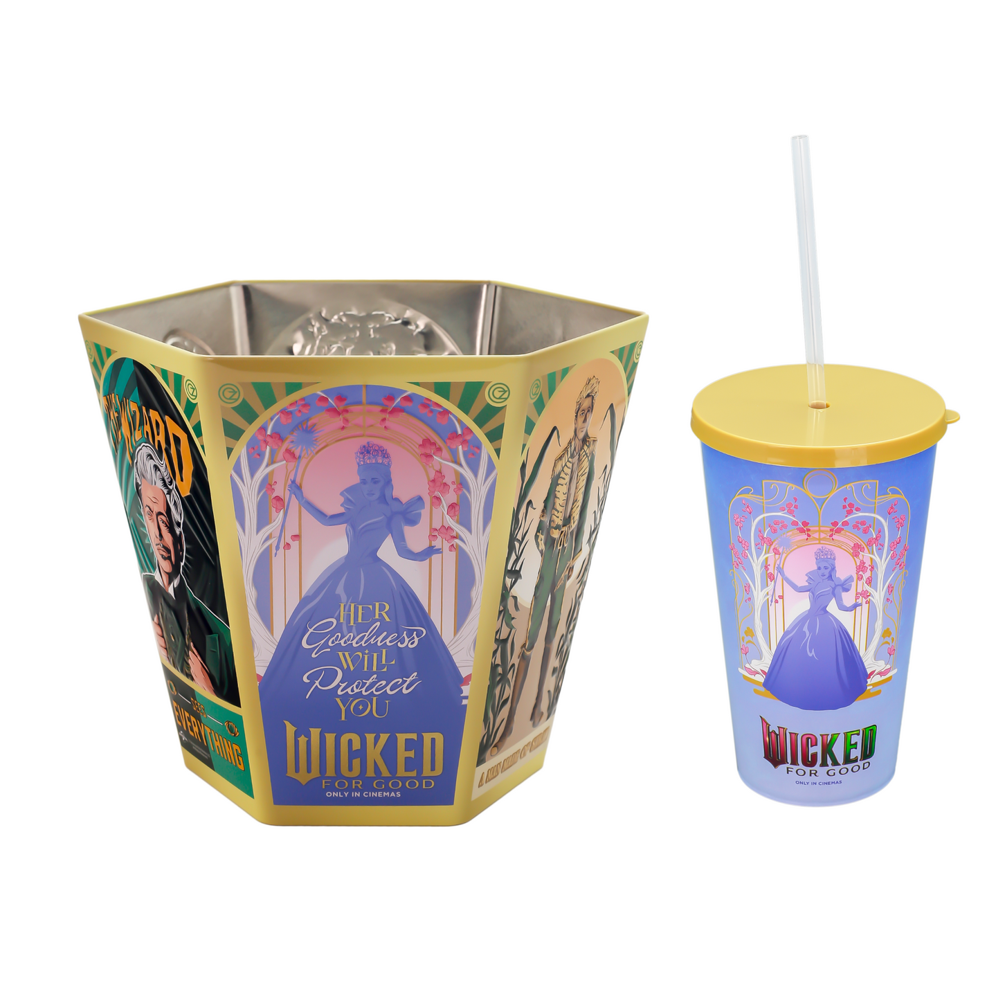 Wicked for Good - Heritage Popcorn Bucket & Cup – Village Cinemas Australia