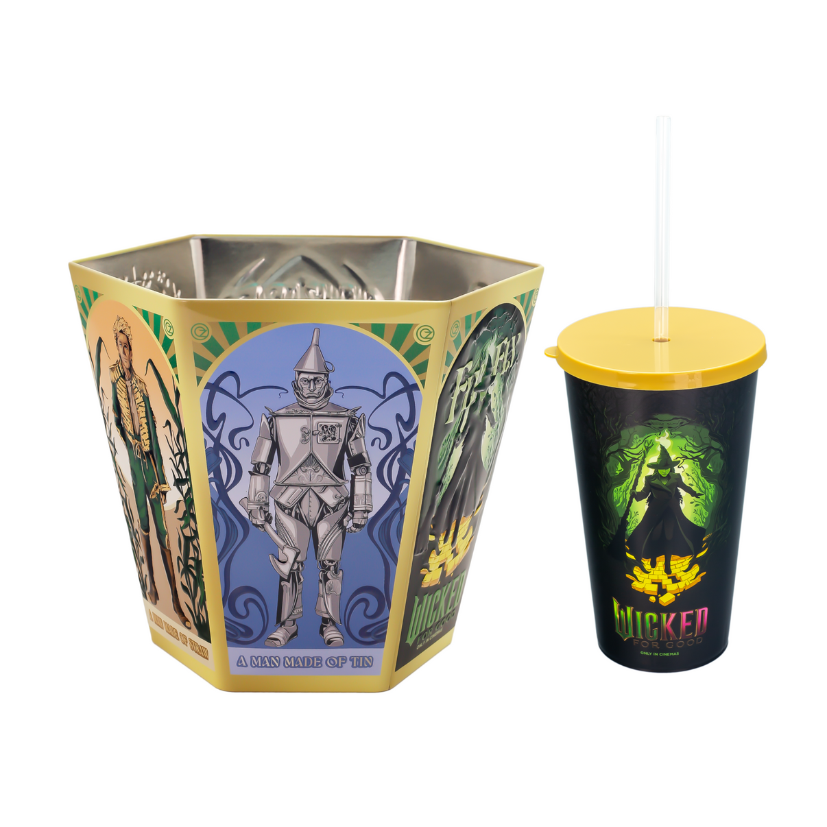 Wicked for Good - Heritage Popcorn Bucket & Cup – Village Cinemas Australia