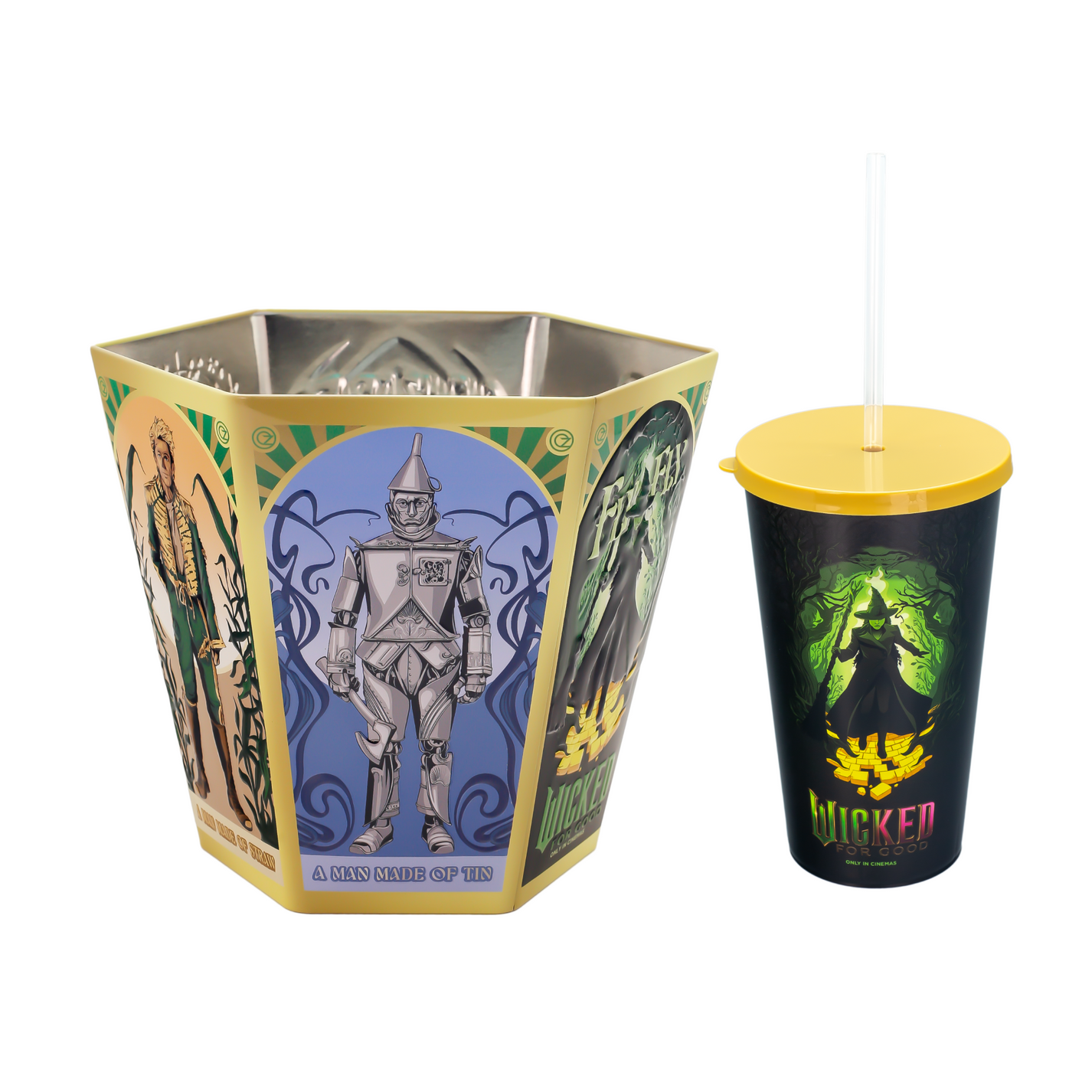Wicked for Good - Heritage Popcorn Bucket & Cup – Village Cinemas Australia