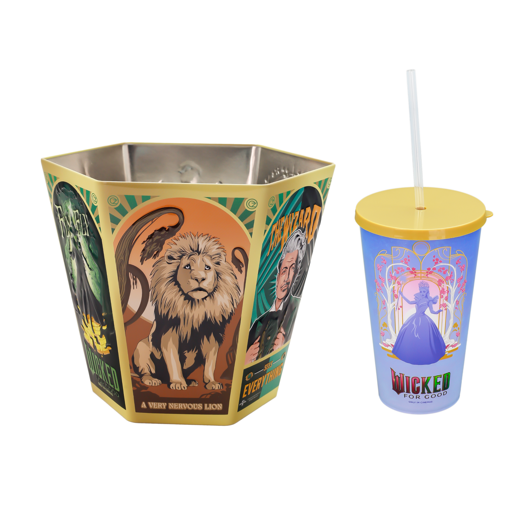 Wicked for Good - Heritage Popcorn Bucket & Cup – Village Cinemas Australia