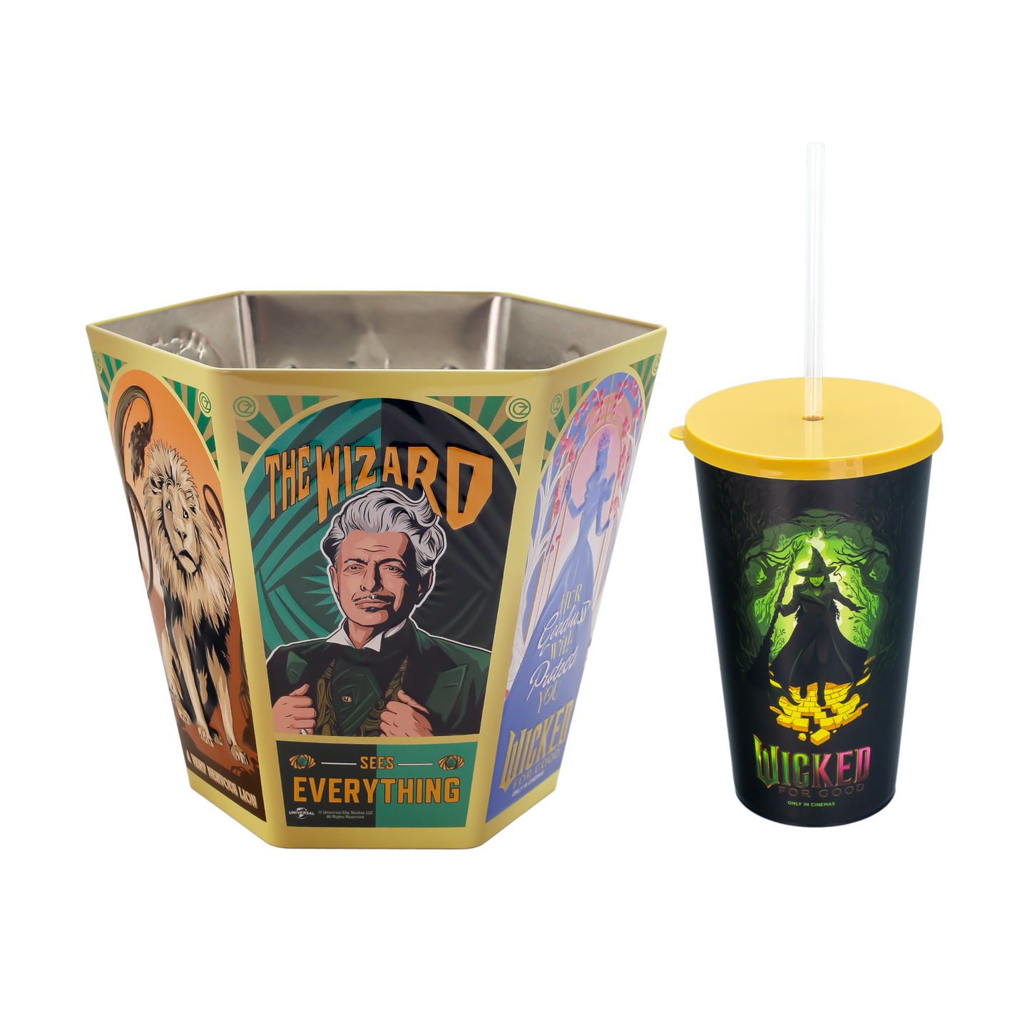Wicked for Good - Heritage Popcorn Bucket & Cup – Village Cinemas Australia